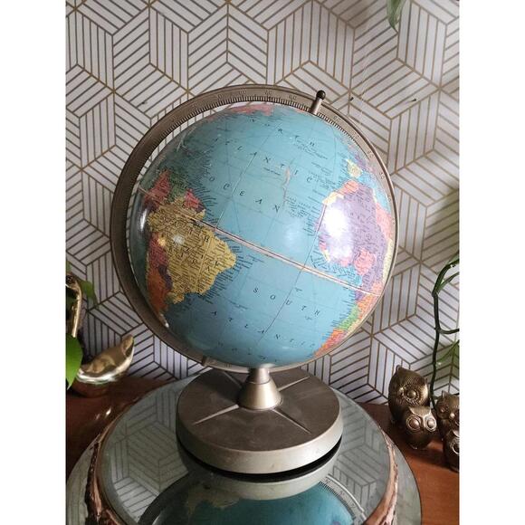 Other | Vintage Replogle 12 Inch 195s Globe Made In Usa | Poshmark